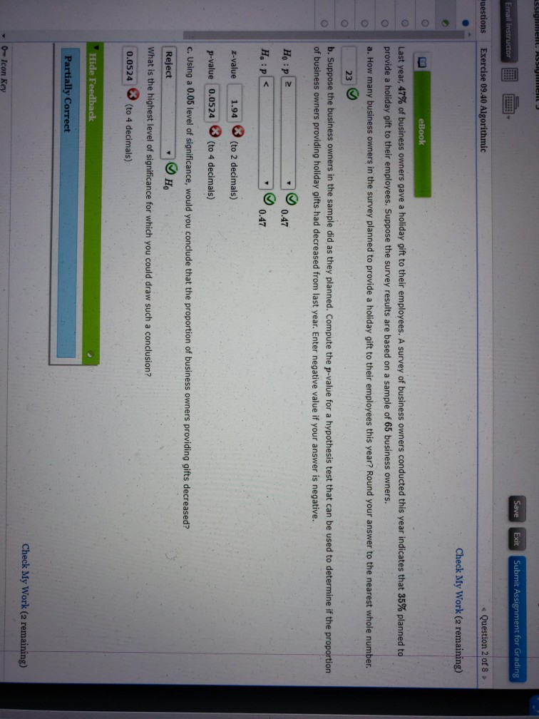 Solved ssignment: ASSIyent Save Exit Submit Assignment for | Chegg.com