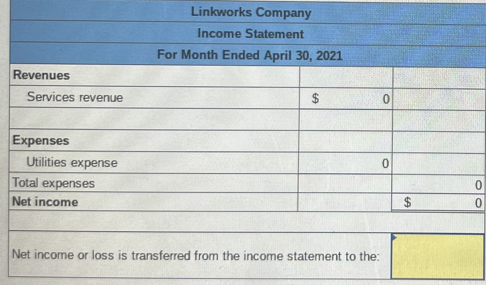 Solved The financial statements report the cumulative impact | Chegg.com