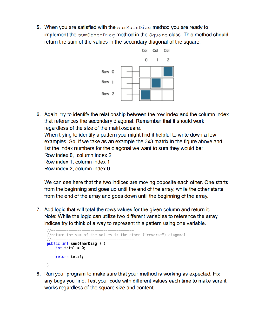 Solved ITSC 1213 - Magic Square >> PLEASE ANSWER ALL PARTS | Chegg.com