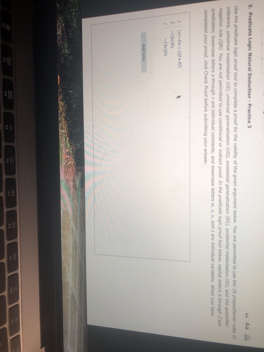 Solved 5. Predicate Logic Natural Deduction-Practice 3 Use | Chegg.com