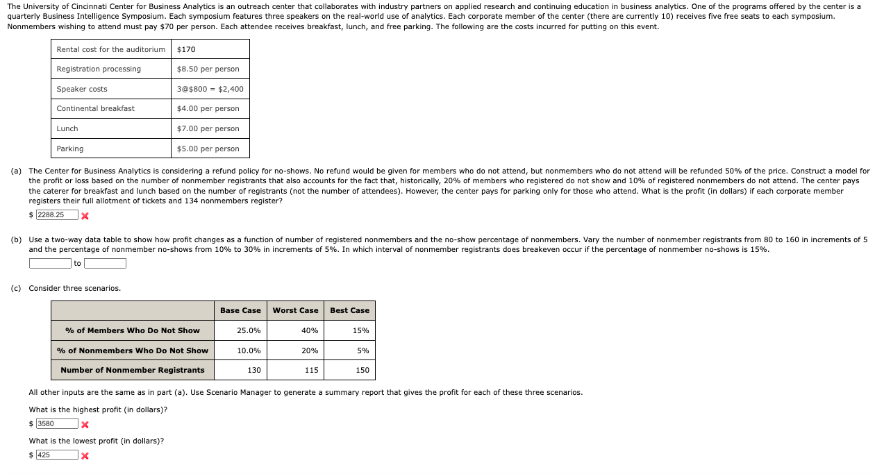 Solved registers their full allotment of tickets and 134 | Chegg.com
