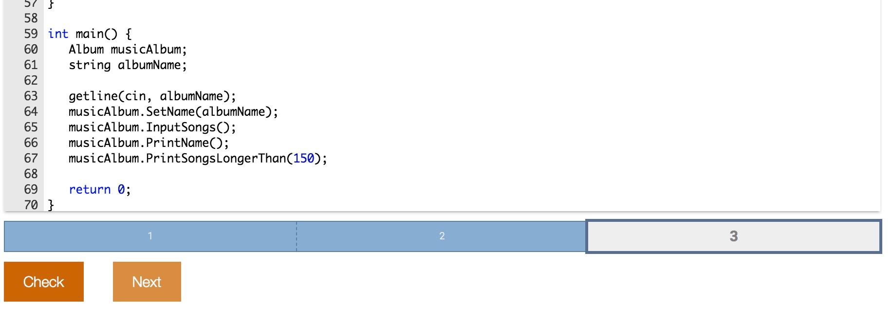 Solved CHALLENGE ACTIVITY 5.5.2: Writing vectors with | Chegg.com