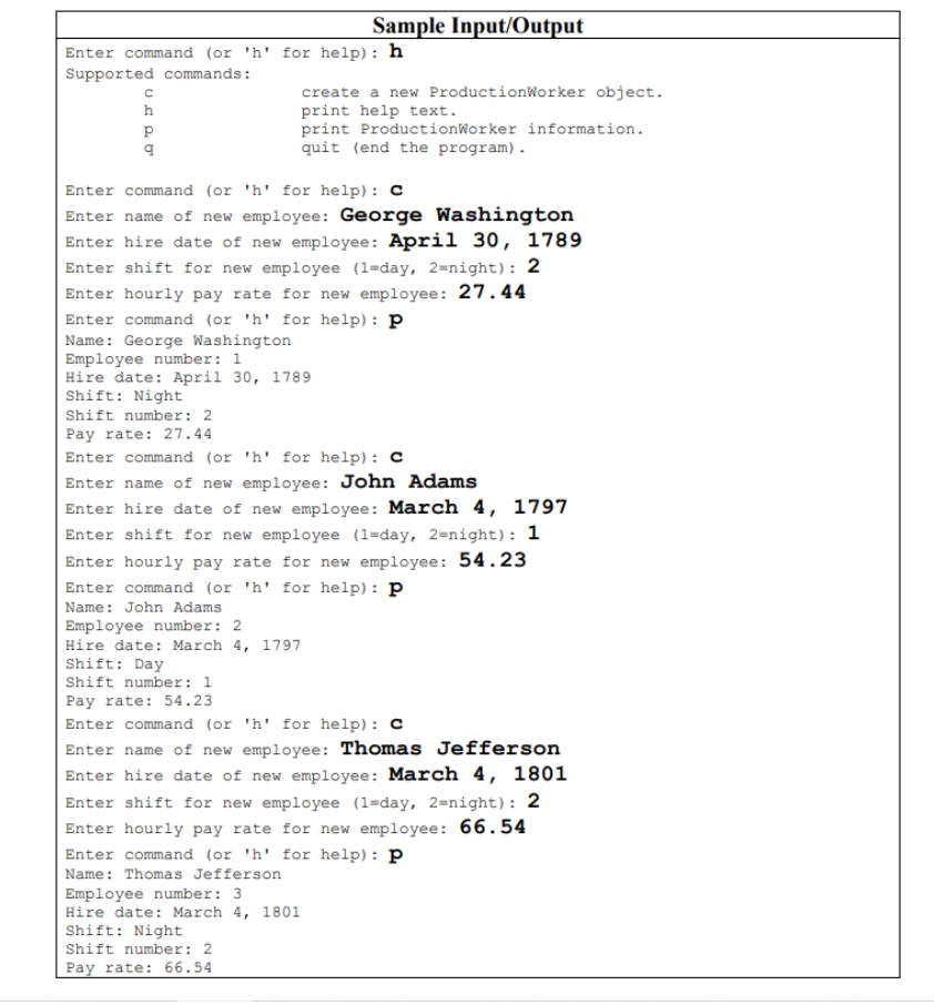 LabEmployee LabEmployee | Chegg.com