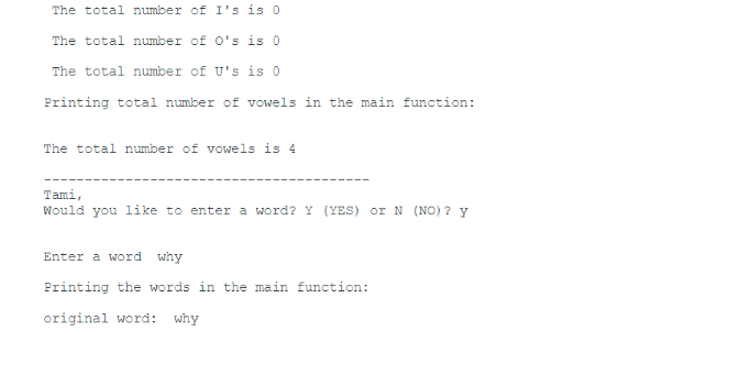 Solved Intro to Programming in C-program 8 (larger program) | Chegg.com