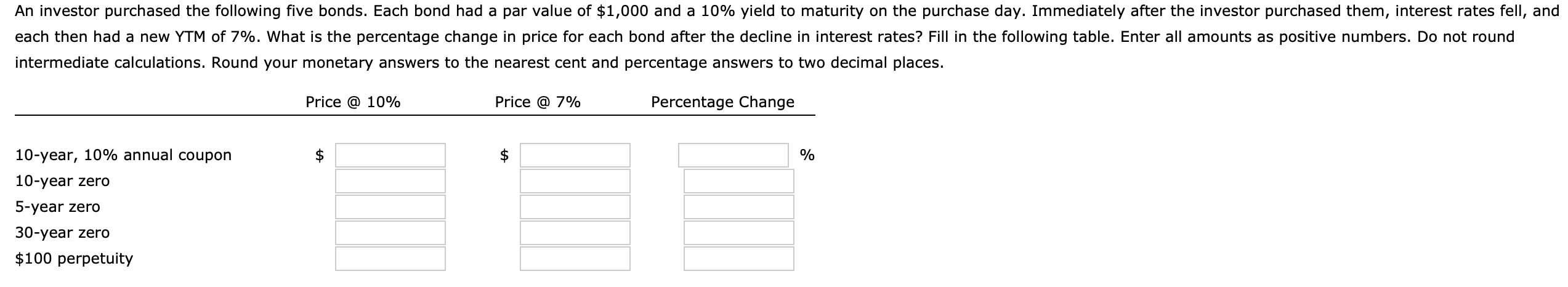 Solved intermediate calculations. Round your monetary | Chegg.com