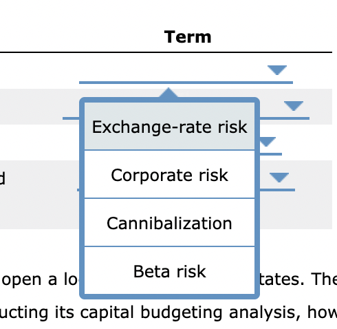 Solved 1. Concepts used in cash flow estimation and risk | Chegg.com