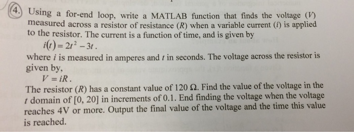 Solved I need the code of solving this question using MATLAB | Chegg.com