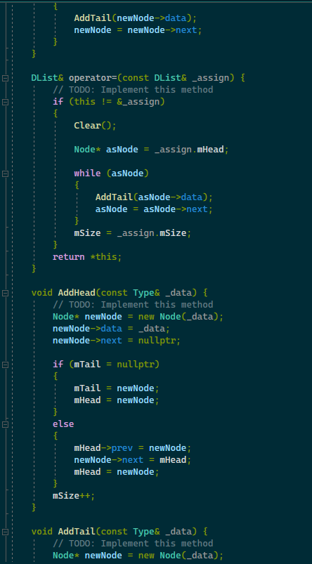 Solved lass DList \{ friend class UnitTests_Lab3; // Giving | Chegg.com