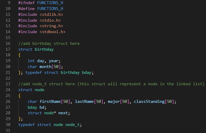 Solved (IN C) Could someone please help fix my memory leaks? | Chegg.com