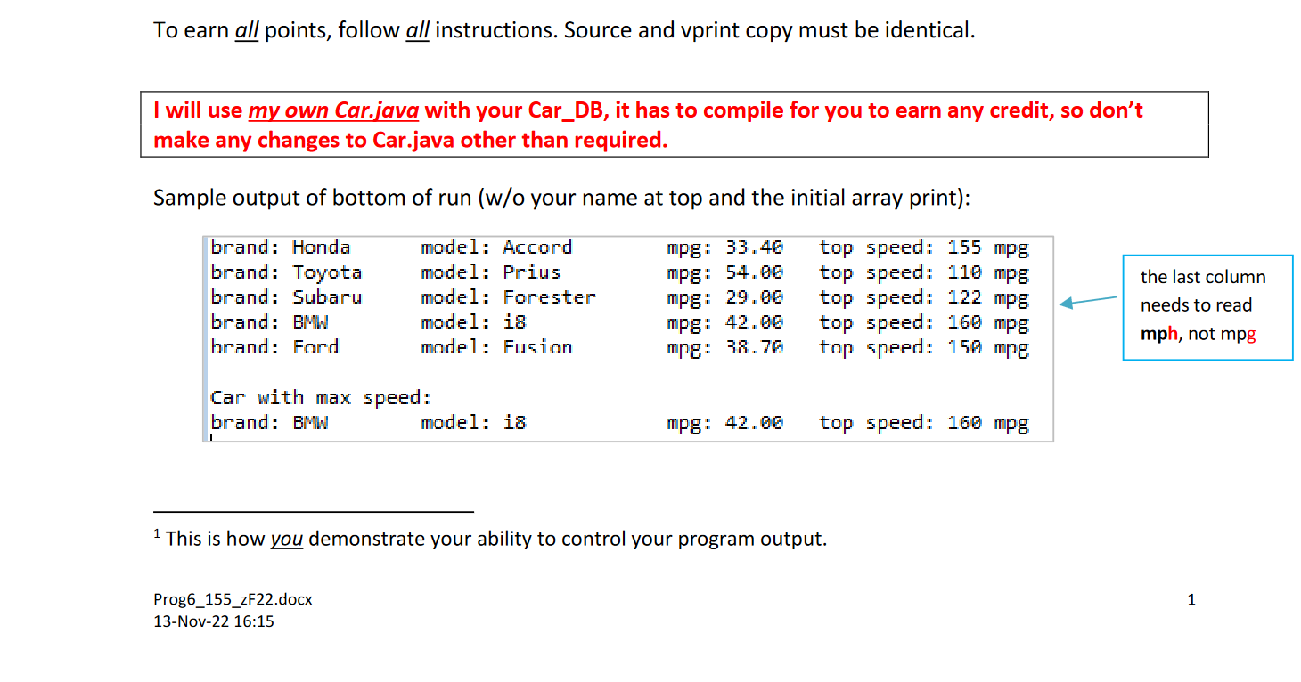 Solved Finish the missing code: // this class represents a | Chegg.com