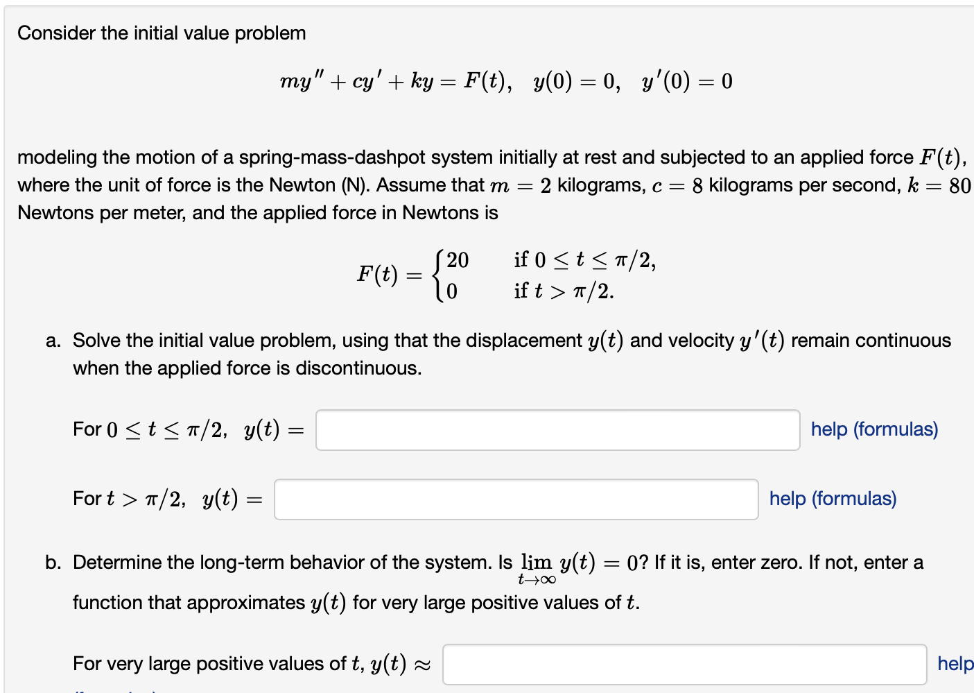 Consider the initial value | Chegg.com