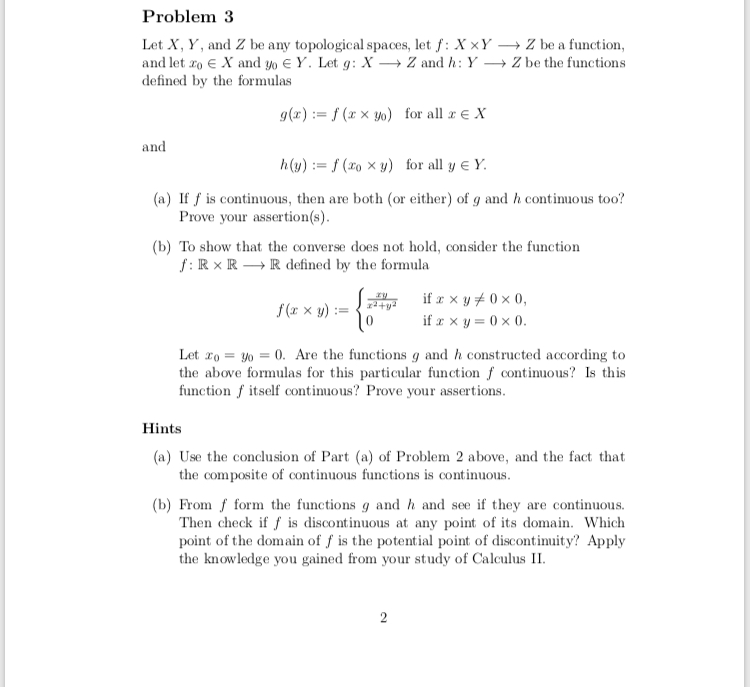 Solved The question is of Topology. I want complete answer | Chegg.com