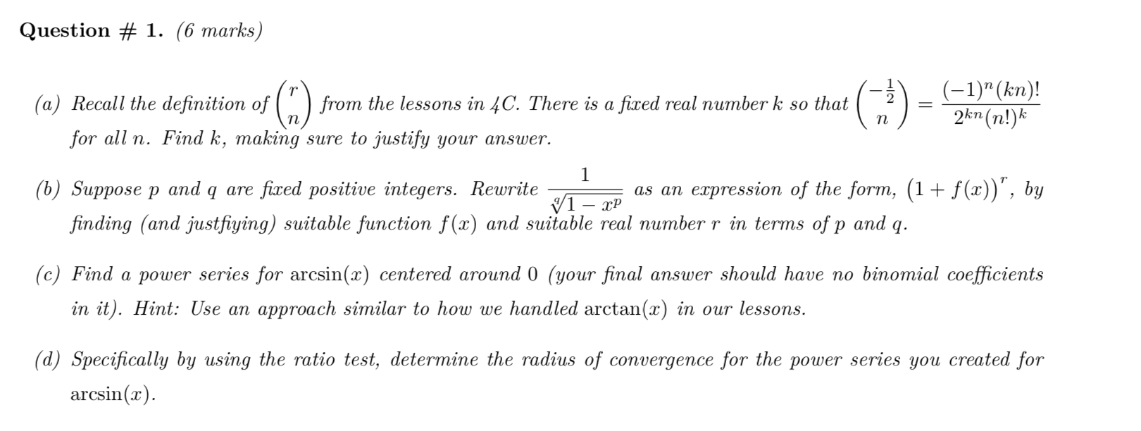 Solved (a) Recall the definition of \\( | Chegg.com