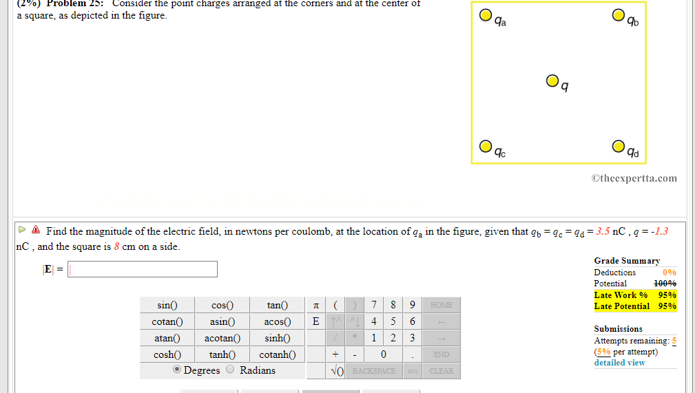 Solved I am having trouble with this physics 2 question. Any | Chegg.com