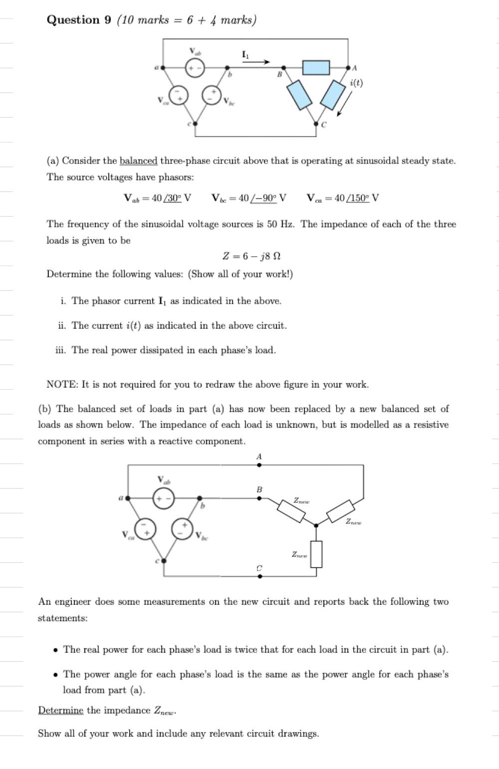 Solved Question 9 (10 marks =6+4 marks) (a) Consider the | Chegg.com