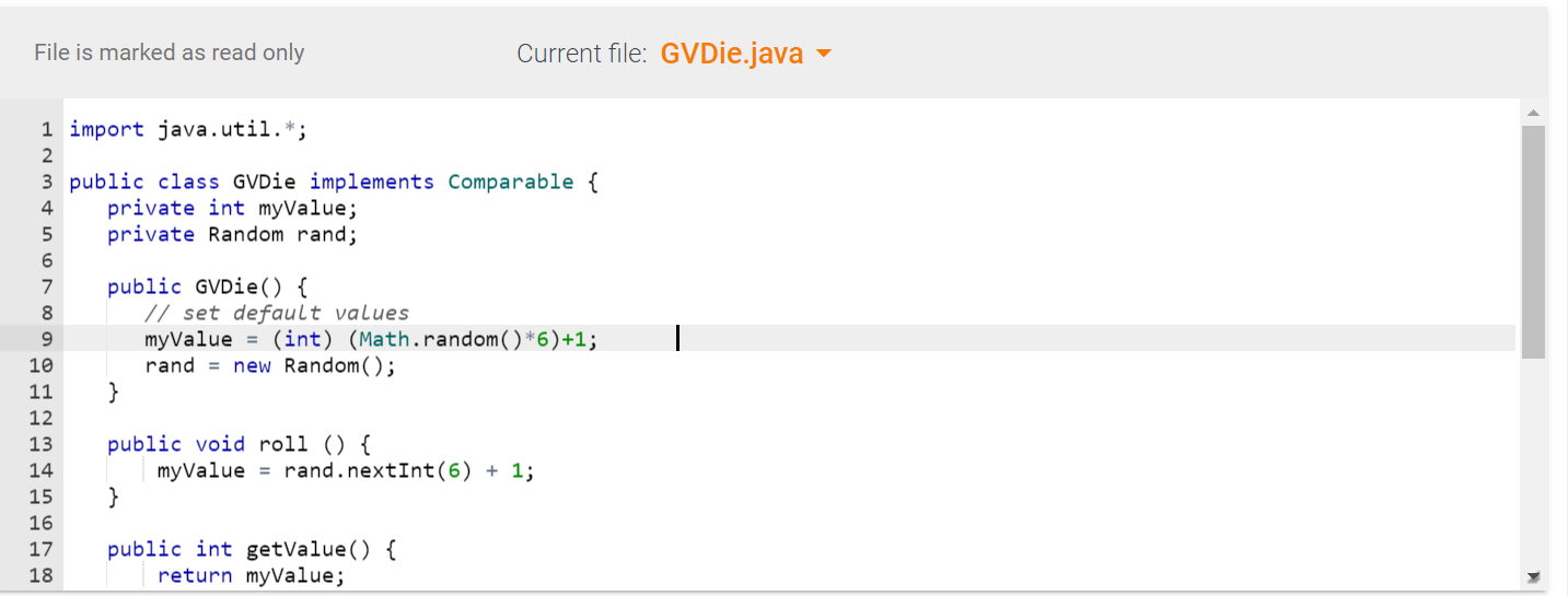 Solved 6.17 LAB: What is the dice total? (EO) Given a GVDie | Chegg.com