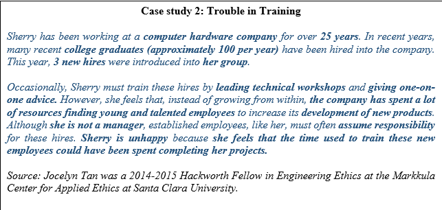 Solved Professional Practices and Ethics Question : Read | Chegg.com