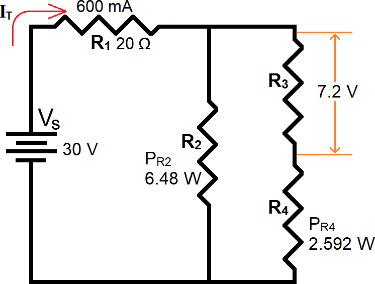 Solved Calculate the voltage drop across R4 ﻿Answer in | Chegg.com