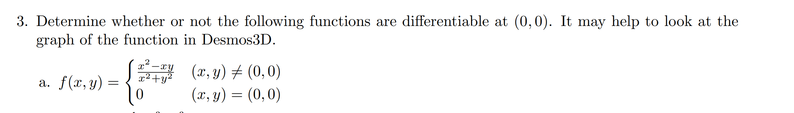 Solved Determine whether or ﻿not the following functions are | Chegg.com