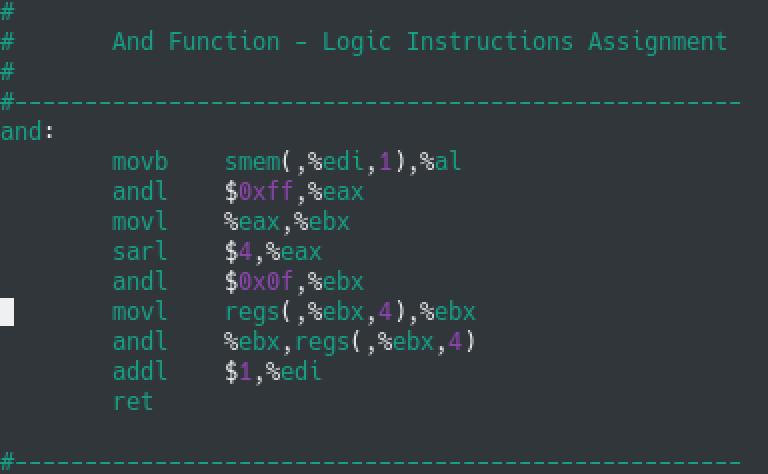 Submit an assembly listing of your project, the | Chegg.com