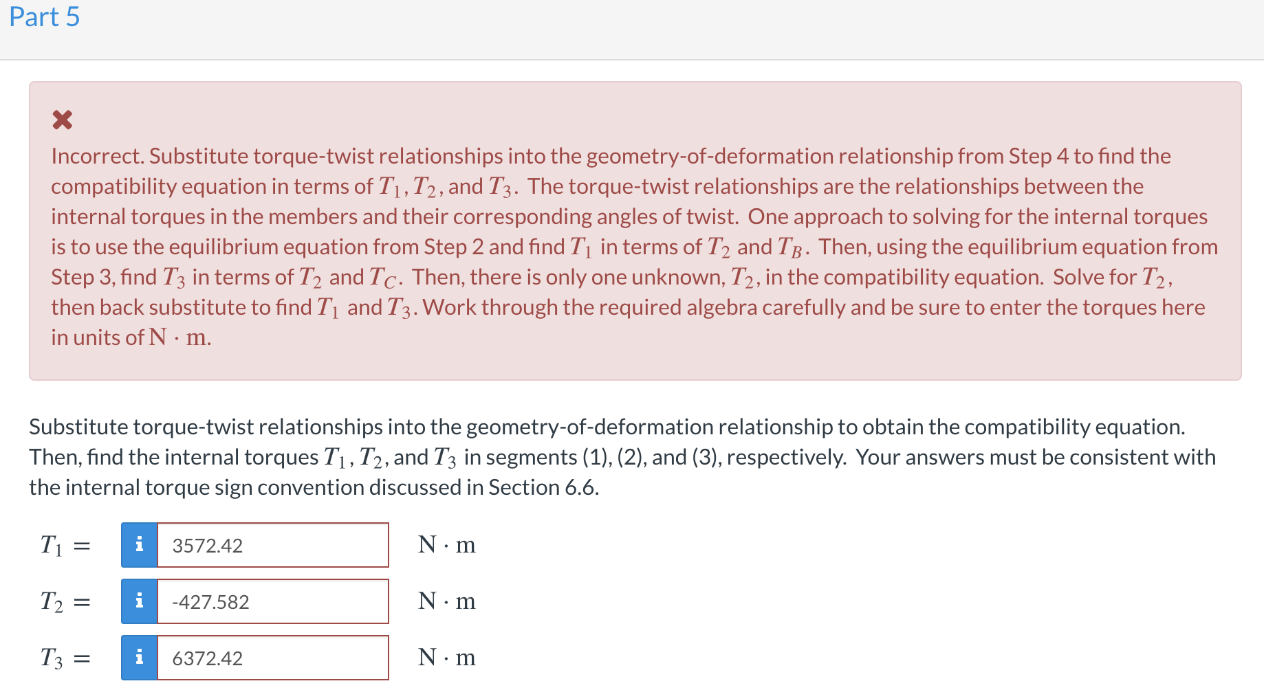 Solved The torsional assembly shown in Figure P6.46 consists | Chegg.com
