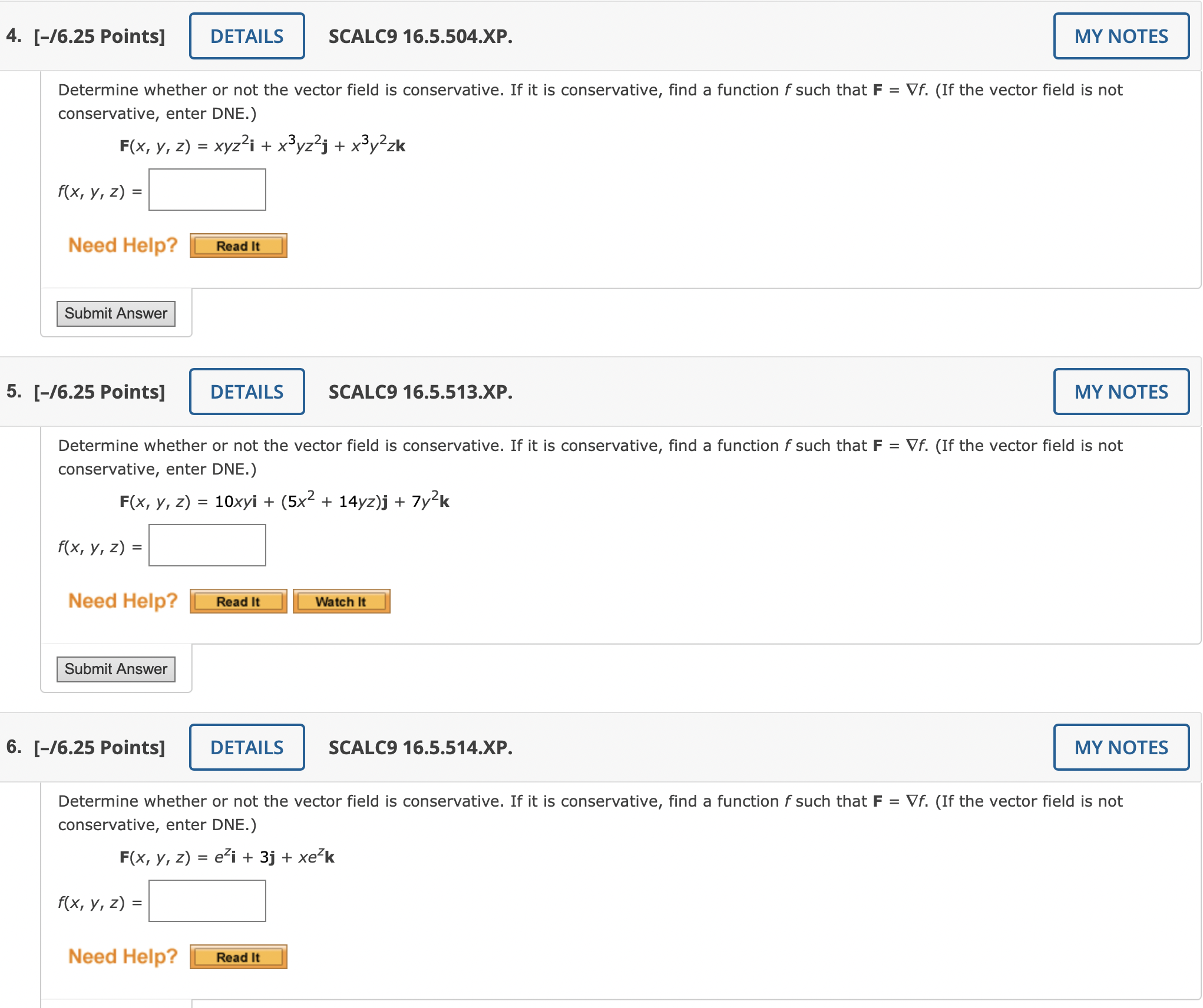 Solved Determine whether or not the vector field is | Chegg.com