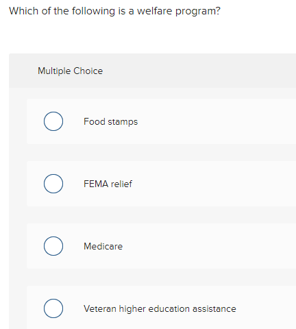 Solved In-kind transfers Multiple Choice decrease the real | Chegg.com