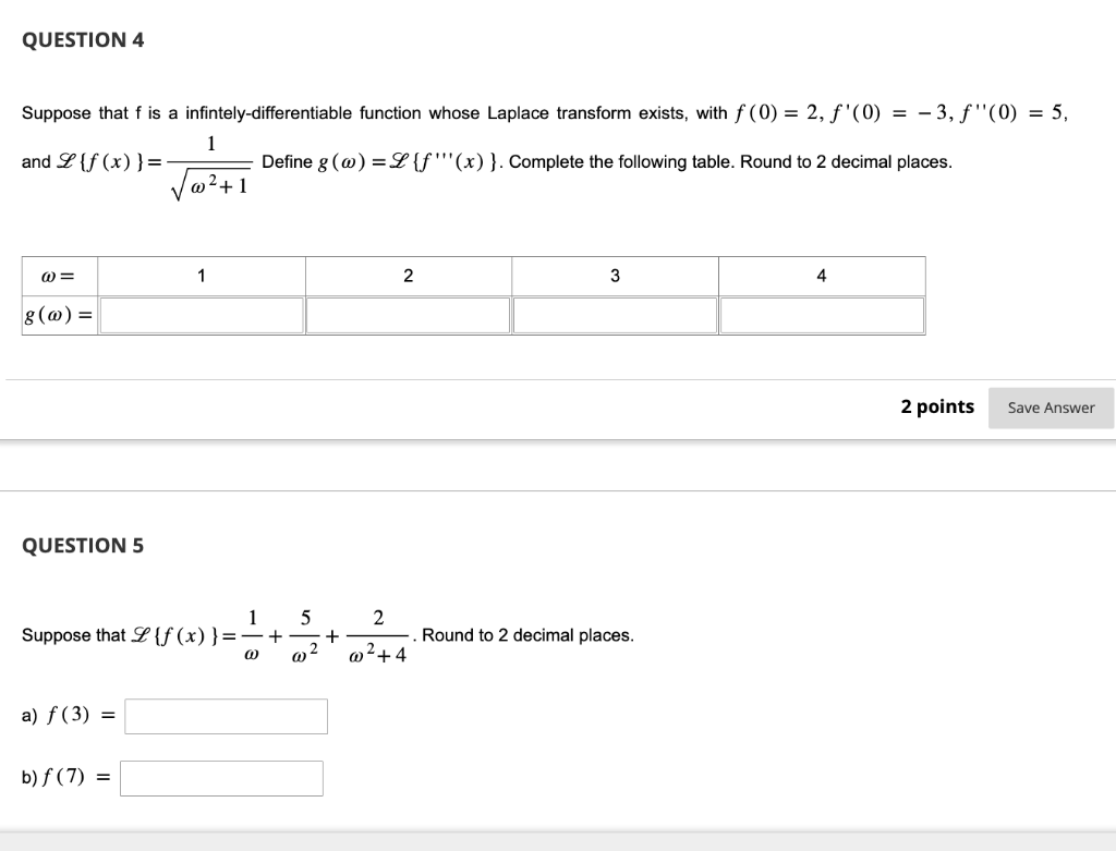Solved Suppose that f is a infintely-differentiable function | Chegg.com