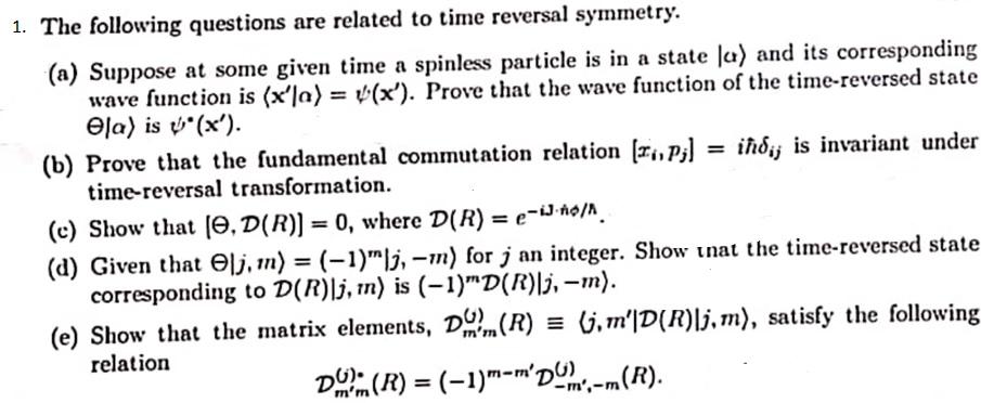 1. The following questions are related to time | Chegg.com