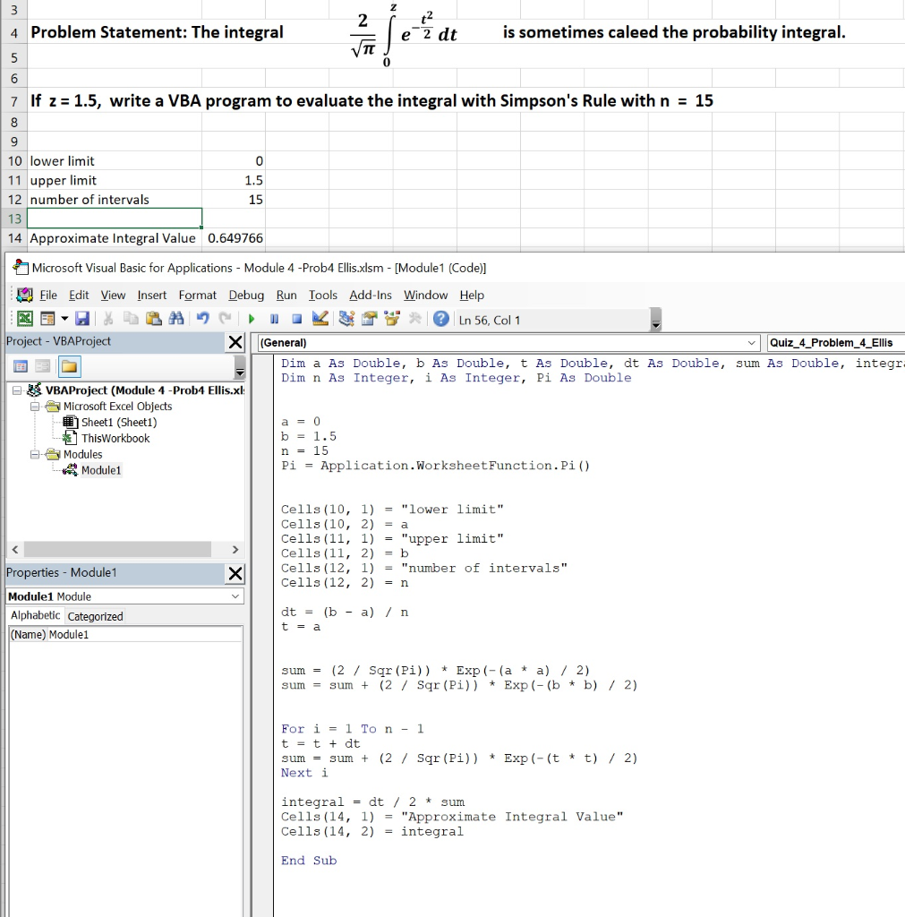 The following is an example of the Trapezoid Rule. | Chegg.com