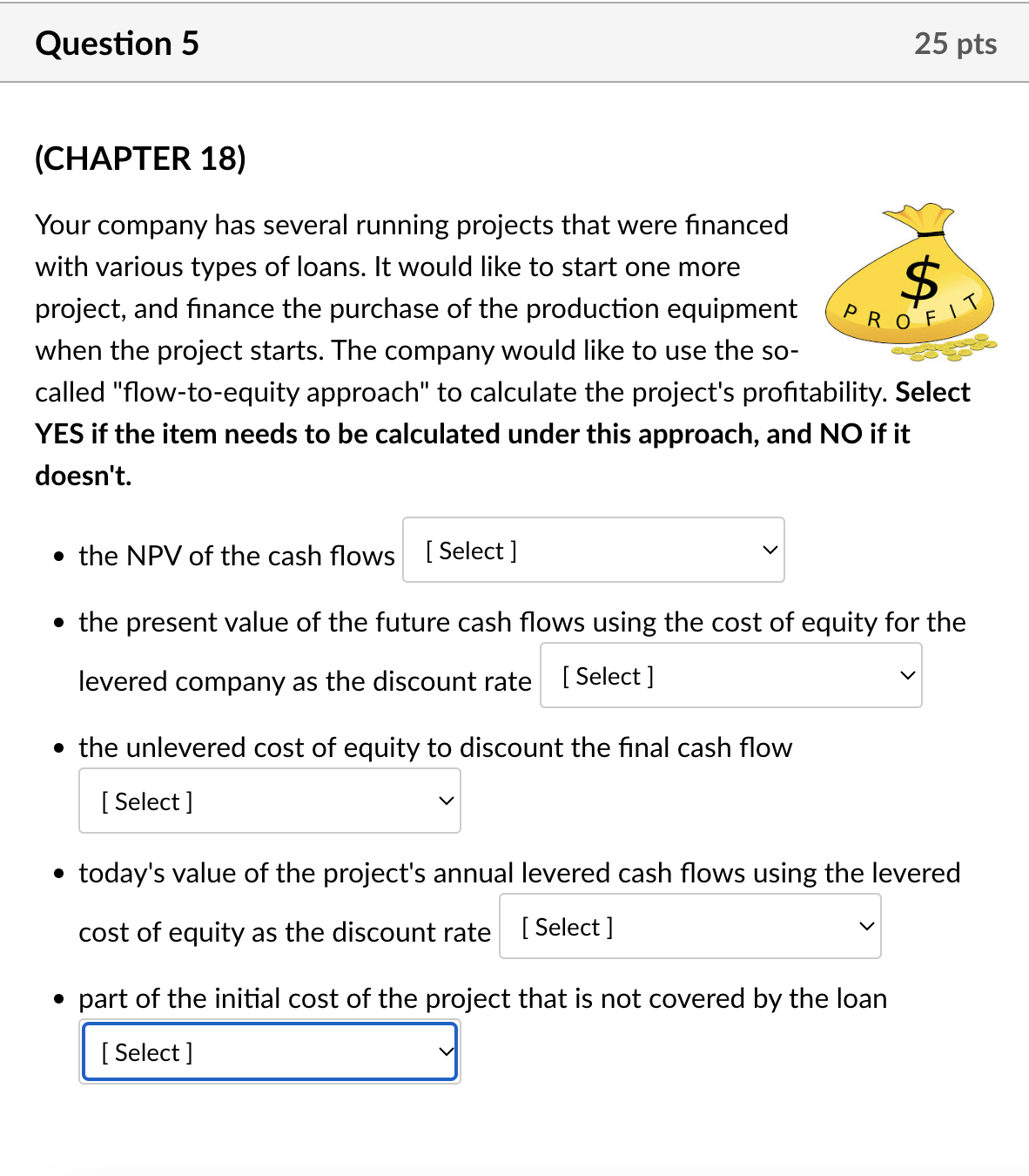 Solved (CHAPTER 18)Your company has several running projects | Chegg.com