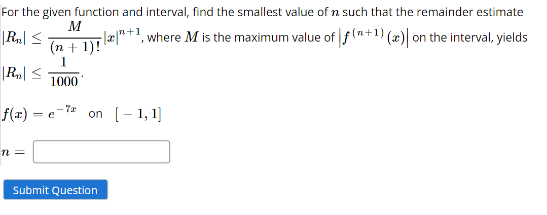 Solved For the given function and interval, find the | Chegg.com