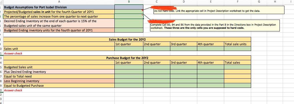 Solved Update the Assumption table by linking data from the | Chegg.com