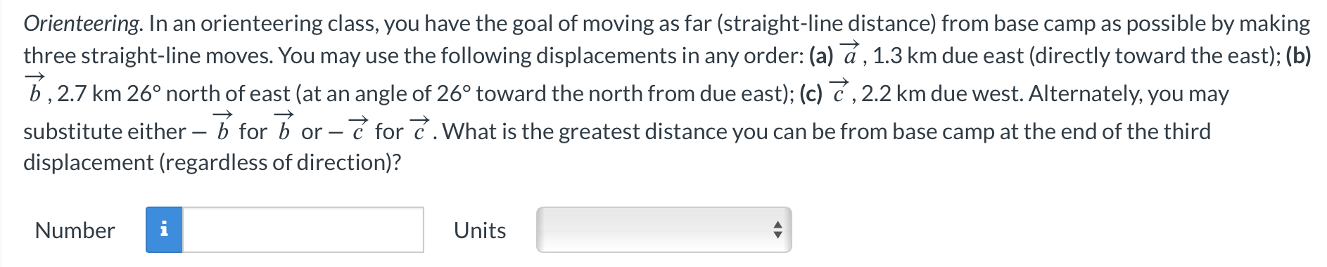 Solved Orienteering. In an orienteering class, you have the | Chegg.com