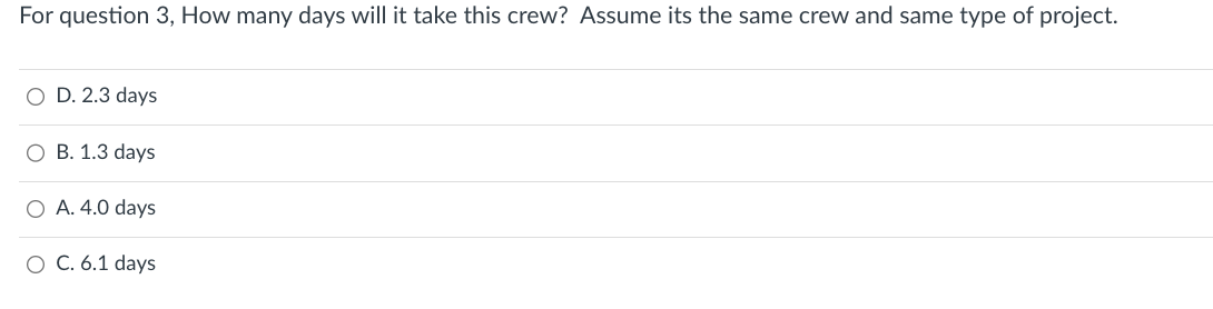 Solved We decided that the project productivity rate was | Chegg.com