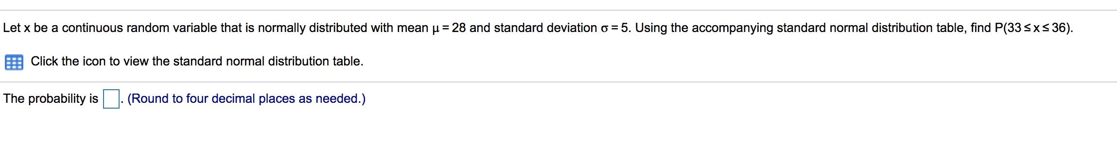 Solved Let x be a continuous random variable that is | Chegg.com