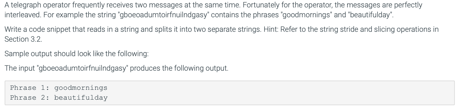 Solved A telegraph operator frequently receives two messages | Chegg.com