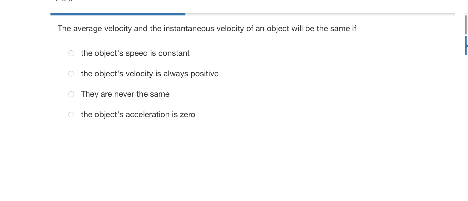 Solved The average velocity and the instantaneous velocity | Chegg.com