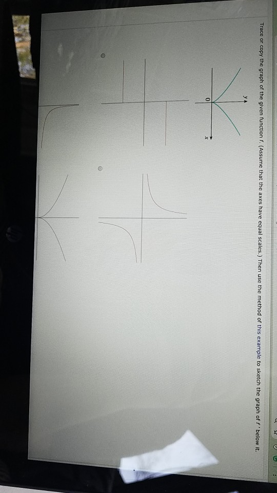 Solved Trace or copy the graph of the given function. | Chegg.com
