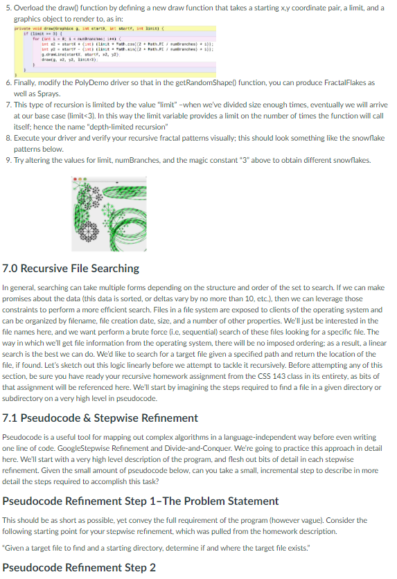 Turn in the following: • The complete | Chegg.com