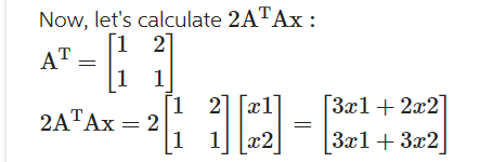 Solved How is this [3x1 + 2x2 3x1 + 3x2]?[2 4 2 2][x1 x2] | Chegg.com