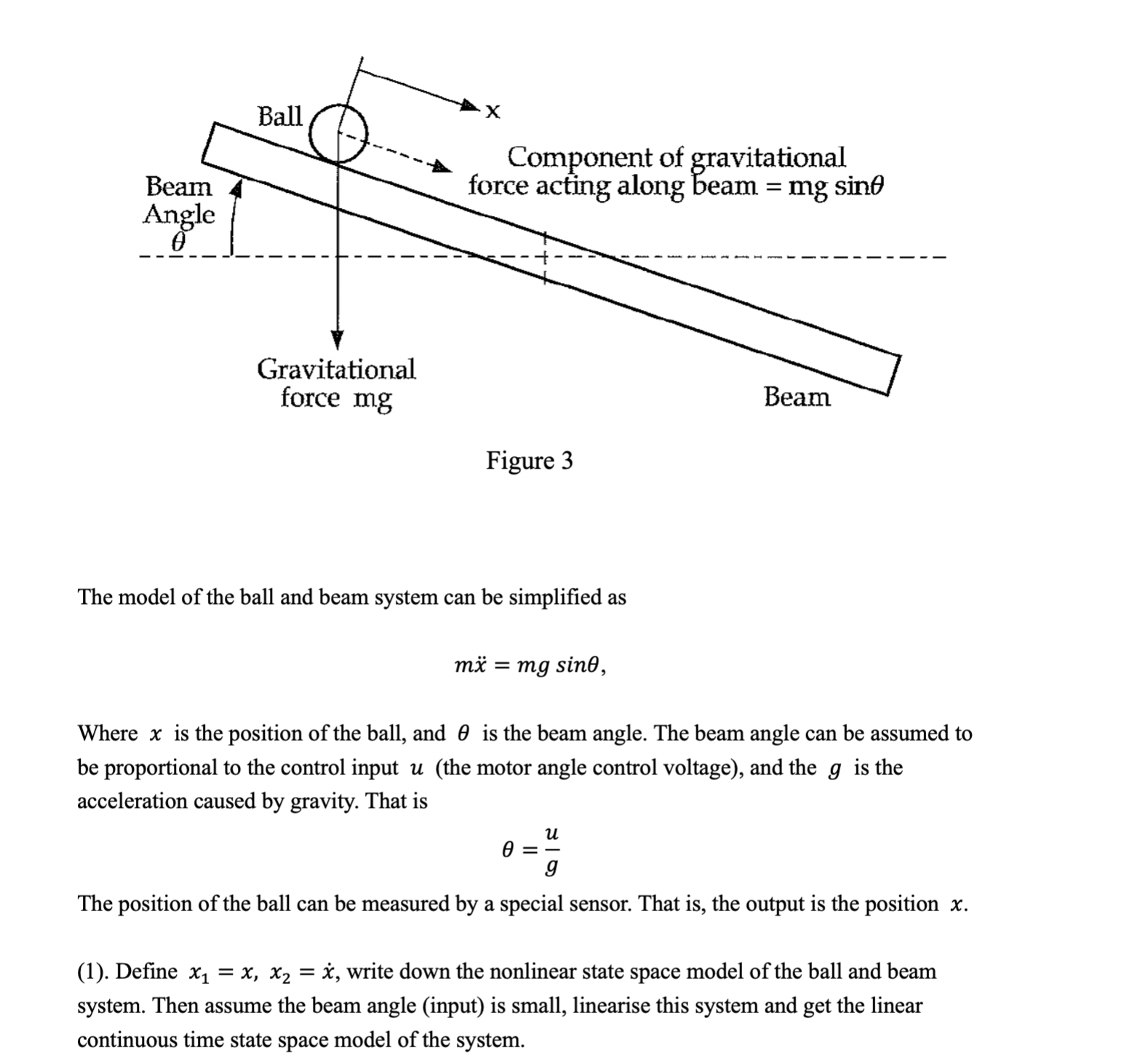 Solved Figures 2 and 3 illustrate the model of the system. | Chegg.com