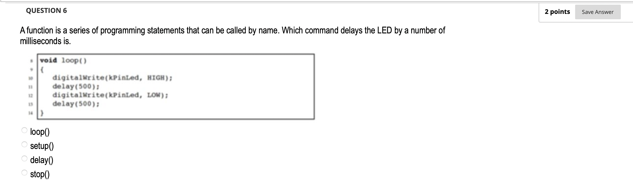 Solved A function is a series of programming statements that | Chegg.com