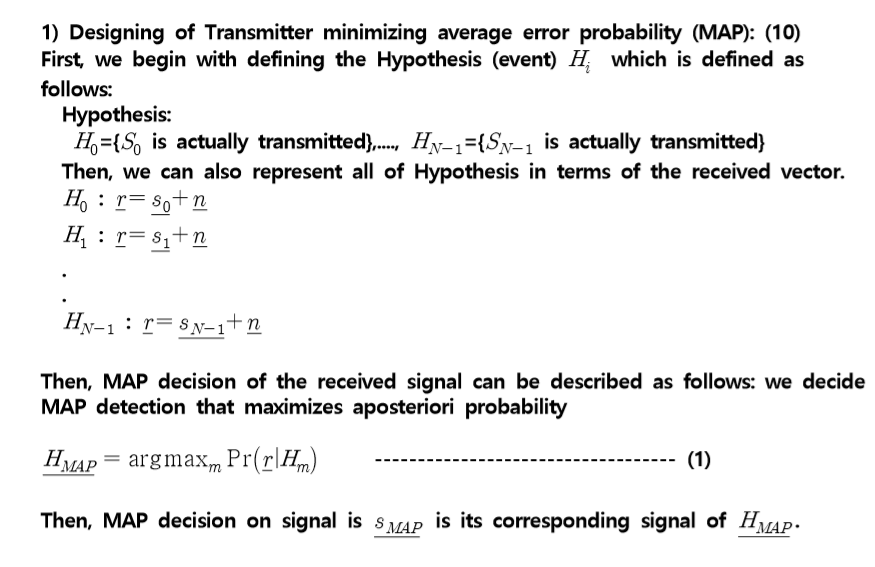 Problem 1. Design MAP (Maximum Aposteriori | Chegg.com