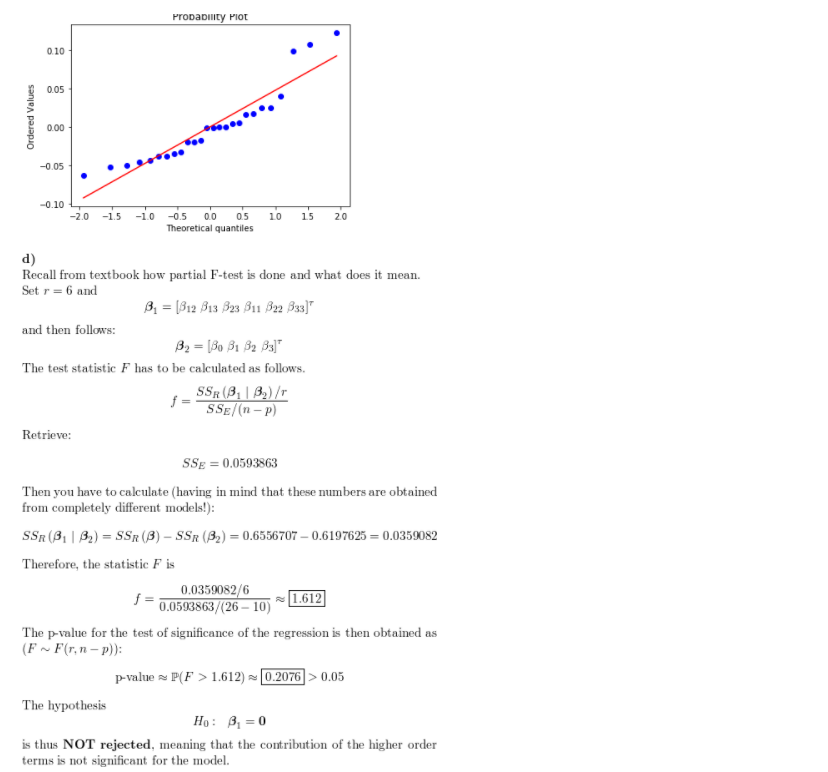Solved Regression Analysis: R Studio. Need output applied | Chegg.com