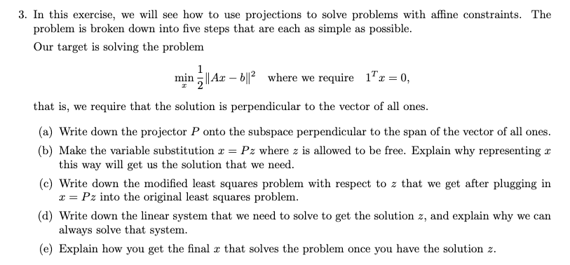 Solved 3. In this exercise, we will see how to use | Chegg.com