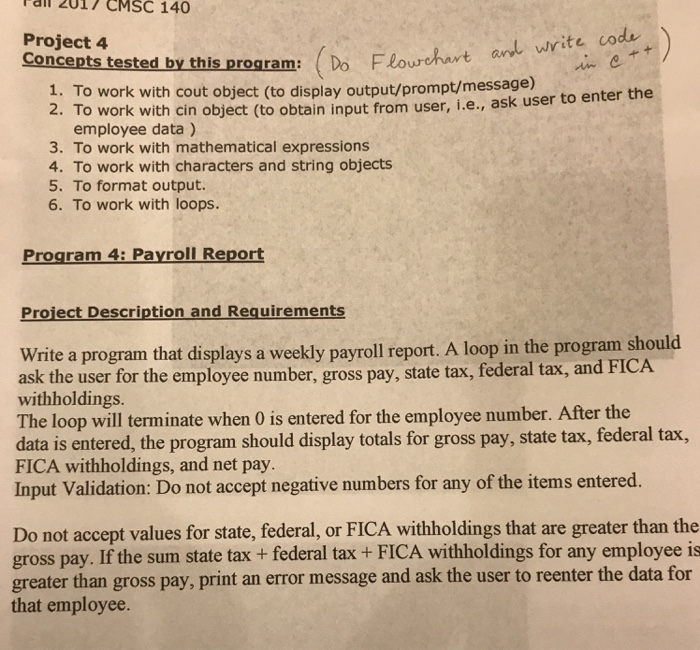 Solved Pall 201) CMSC 140 Project 4 Concepts tested by this | Chegg.com