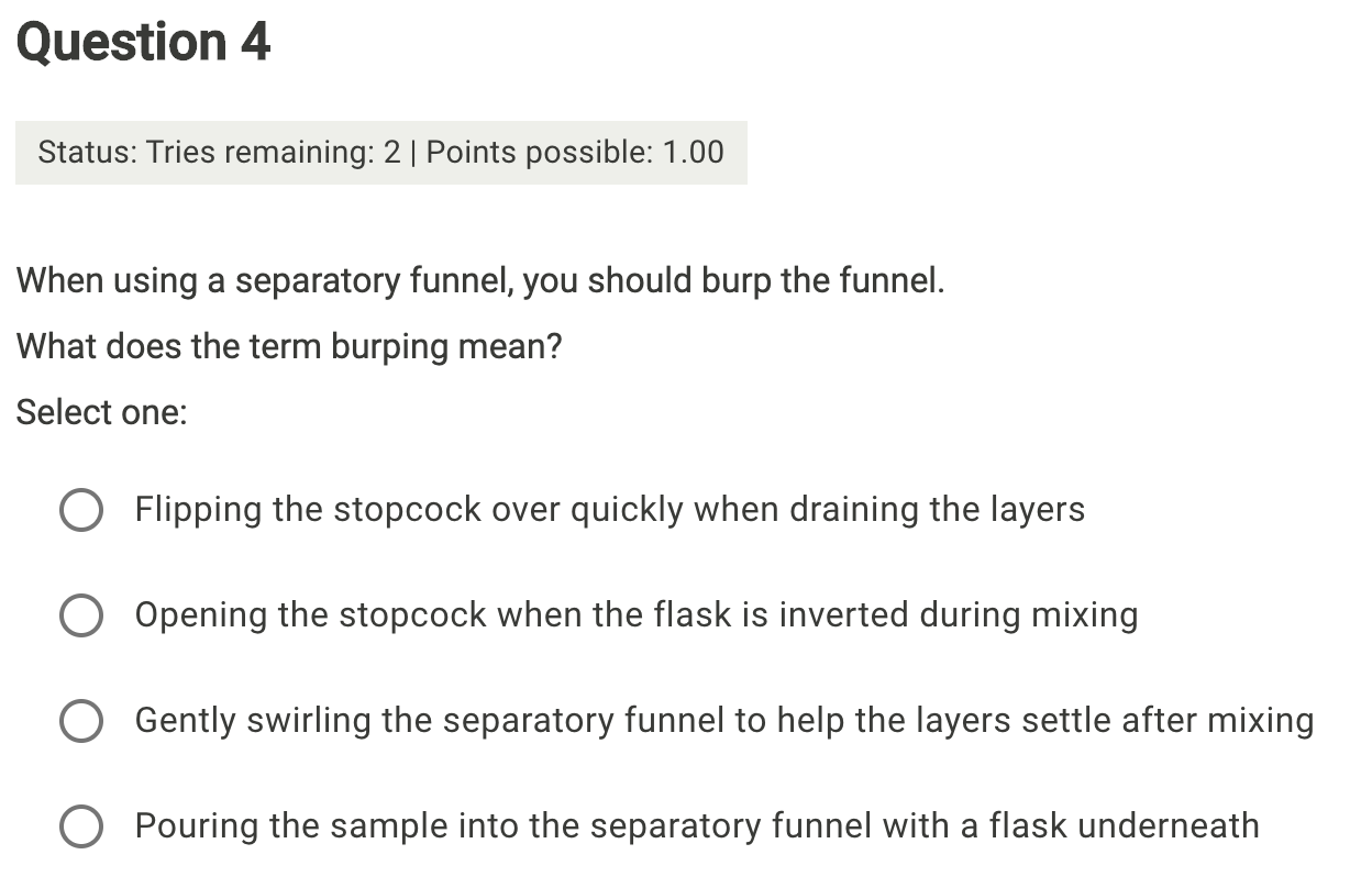 Solved: Question 4 Status: Tries Remaining: 2 | Points Pos... | Chegg.com