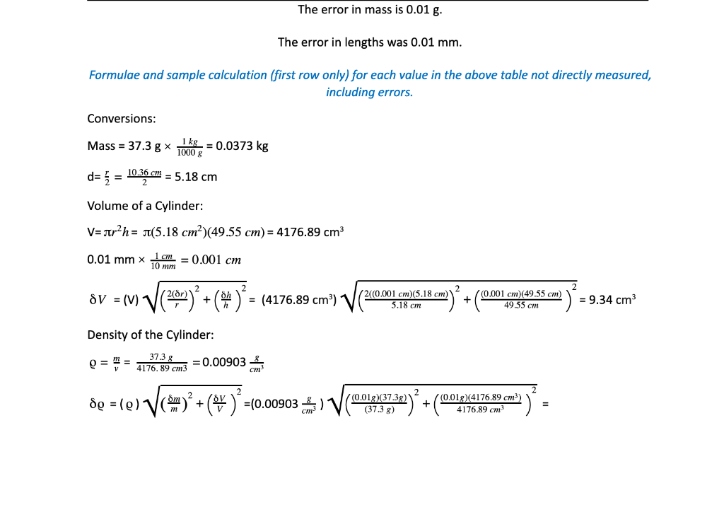 PART 5 (Mass) Data will be provided to you by your | Chegg.com