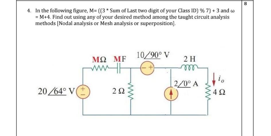 Solved CO 8 4. In the following figure, M= ((3 * Sum of Last | Chegg.com